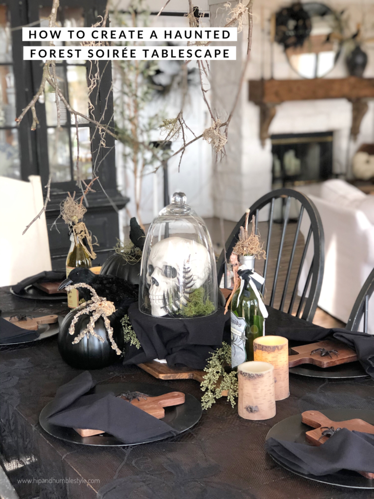 Haunted Table Setting | Halloween Table Setting Inspiration
