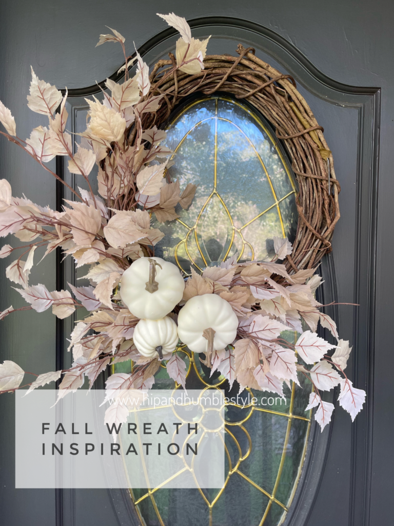 How To Create A Beautiful Fall Wreath, 3 ideas * Hip & Humble Style