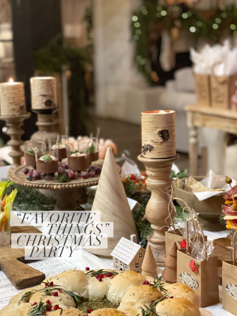 How To Host A Festive Favorite Things Christmas Gift Party * Hip ...