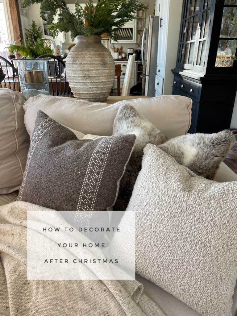 How To Add Beautiful And Simple Winter Decor * Hip & Humble Style